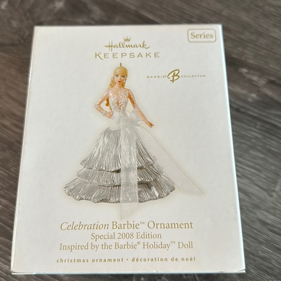 Barbie | Toys | 208 Celebration Barbie Hallmark Keepsake Ornament New ...